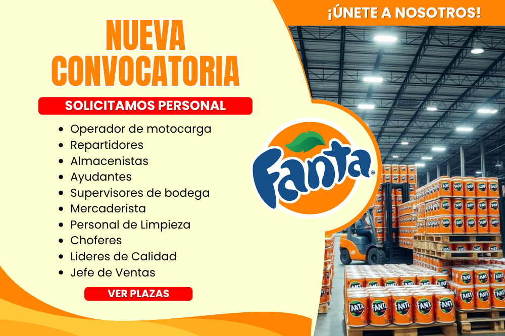 ¡Haz que tu trabajo tenga sabor! Fanta busca talentos vibrantes